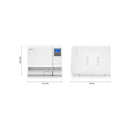 8 Liter Autoclaaf klasse B met USB en dubbele vergrendeling - Alles ...